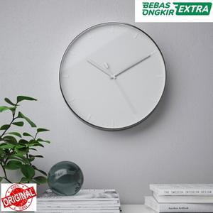 Jual Jam Dinding Bulat MP Desain Bingkai Besi Cantik 35cm Original ...