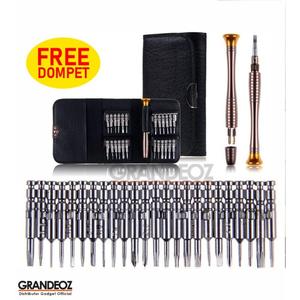 Jual 25 in 1 SET OBENG TORX PS Y2 T2 T5 Bintang 4 5 6 Y T Reparasi Smartphone Bintang 5 6 LCD ...