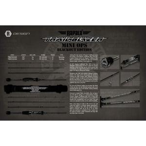 Jual Travel Rod UL BC Spinning Rapala TrailBlazer Mini Ops PE 0.3-0.6 ...