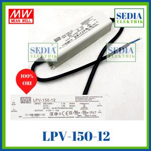 Jual MEANWELL LPV-150-12 Power Supply LED Outdoor LPV15012 LPV 150 12 ...