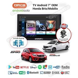 Jual Head Unit TV Android 7″ inch OEM Honda BRIO / MOBILIO ORCA - frame ...