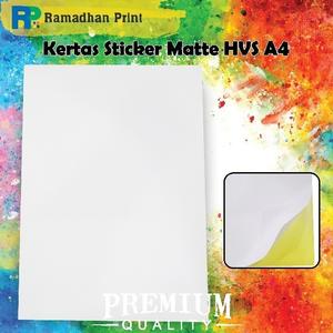 Jual Kertas Stiker HVS A4 Sticker Label Paper HVS A4 Doff Matte ...