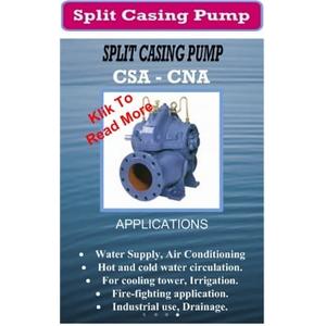 Jual EBARA POMPA CENTRIFUGAL PUMP CSA CNA SERIES TIPE I - Kota Surabaya ...