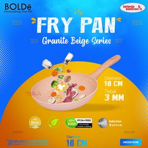 Jual BOLDE SUPER PAN FRY PAN 18 CM BEIGE WAJAN PENGGORENGAN INDUKSI ...