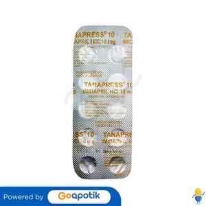 Jual TANAPRESS 10 MG STRIP 10 TABLET - Kab. Tasikmalaya - Apotek Ciawi Farma | Tokopedia