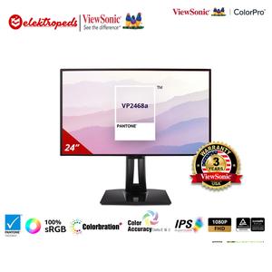 Jual ViewSonic 24" sRGB monitor VP2468A - FHD - Pantone validated 100% - Kota Bandung ...