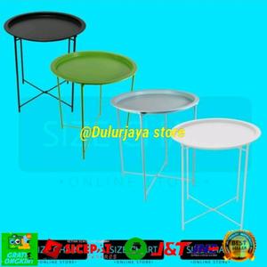 Jual SOLEIL Coffee Table/Meja Teras Tray Besi - Hitam - Hitam - Jakarta ...