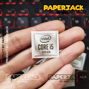 Jual STIKER INTEL i5 GEN 10TH EMBLEM STIKER RESIN LENTUR IMPORT SATUAN ...