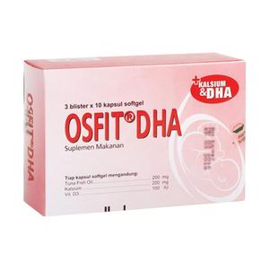 Jual OSFIT DHA 1 BOX ISI 30 KAPSUL - Kab. Blitar - INDOKOYAH | Tokopedia