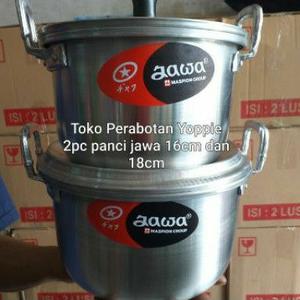 Jual panci set jawa susun 2 - panci jawa - panci aluminium - panci sop ...