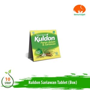 Jual Kuldon Sariawan Tablet Box (Isi 10 Strip) - Kota Semarang - Semut ...