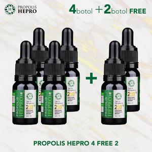 Jual PROPOLIS HEPRO Trigona Asli Indonesia - Paket 6 Botol Free 3 pcs ...