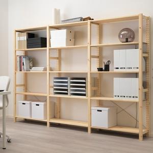 Jual Rak Kayu Besar Set Tiga Rak Kokoh Serbaguna 259x30x179cm_Original ...