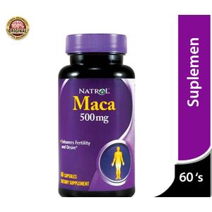 Jual NATROL MACA 500 60 CAPSULES VITAMIN PRIA STAMINA PRIA VITAMIN K ...