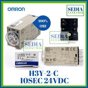 Jual Mini Timer Omron H3Y 2C H3Y-2 10 SEC 24VDC - Kota Cimahi - Sedia Elektrik | Tokopedia
