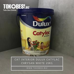 Jual Cat interior Dulux Catylac Chrysan White 25kg - Kota Bandung ...