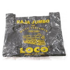 Jual Kantong Plastik Hitam Loco Tebal 50 x 75cm Kresek Raja Jumbo Besar ...