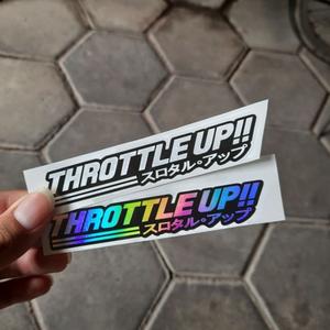 Jual Stiker Printing Throttle Up Hologram Sticker Print Cut Motor ...