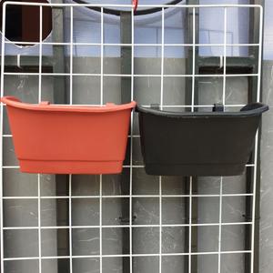 Jual POT CANTEL KOTAK TIP M : pot bunga tempel cantol ram kawat mirip ...