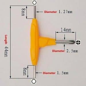 Jual Allen Key Obeng T L 3 in 1 Segitiga Kunci RDA RTA COIL atomizer ...