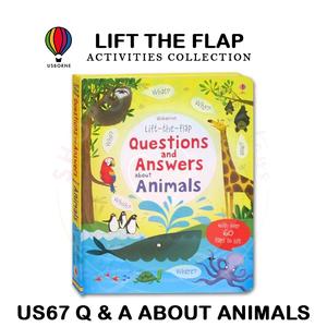 Jual About Animals Usborne Lift The Flap Question Answer Kid Book Buku ...