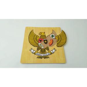 Jual galeri tigaH puzzle besar Peta Indonesia Garuda Pancasila mainan ...