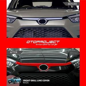 Jual Cover List Grill Logo Depan Grill Line Toyota Raize 2021 - WARNA ...