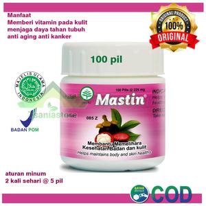 Jual Mastin 100 Pil kapsul ekstrak kulit manggis herbal vitamin kulit ...