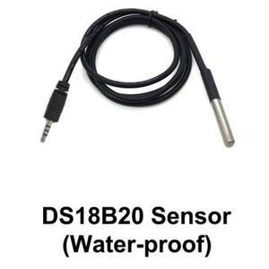 Jual Probe Sensor Suhu Temperature Waterproof - DS18B20 - Black ...
