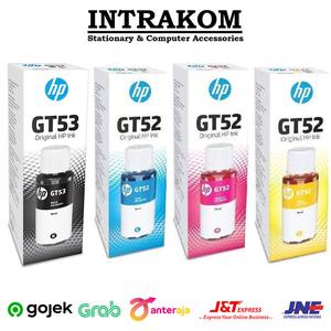 Jual Paket Tinta HP GT53 GT52 Black Color New Original - Jakarta ...