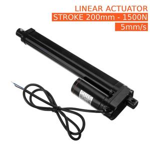 Jual Actuator Electric Linear Motor Controller 200mm Stroke 1500N 12V ...