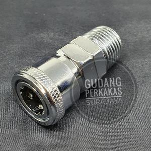 Jual COUPLER SM40 DRAT LUAR 12 NEPEL SELANG KOMPRESOR ADAPTER SELANG ...