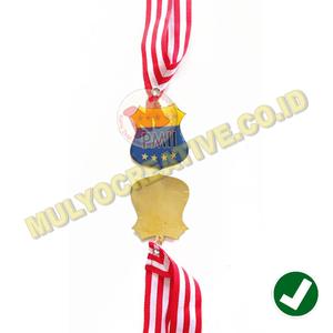 Jual Mendali Logo PMII Bintang Medali PMII Bahan Logam Lapis Fiber ...