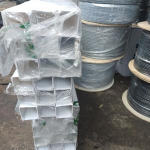 Jual Cable Duct PVC 50x50 1,5m / Kabel dak / pipa kabel / trunking ...