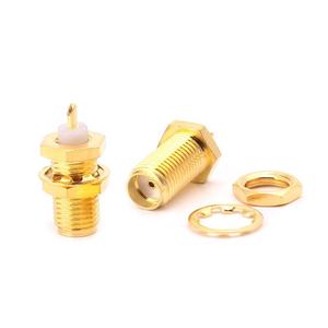 Jual 10pcs SMA-KY RF Connectors SMA Female Nut Bulkhead Handle Deck ...