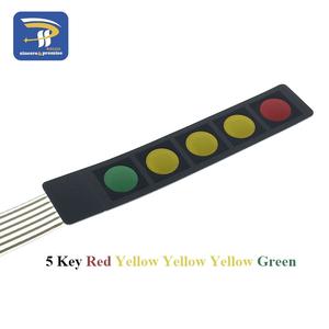 Jual Membran Switch Matrix Array 1 2 3 4 5 Tombol Diy Untuk Arduino ...