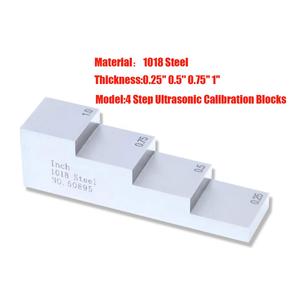 Jual Ultrasonic Thickness Gauge 4 Step Calibration Block NDT Testing ...