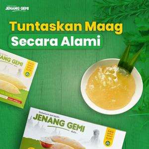 Jual Jenang Gemi 30 sachet, solusi maag asam lambung, umbi garut ...
