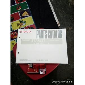 Jual SJ - Buku GENUINE TOYOTA PARTS CATALOG Toyota Starlet - Jakarta ...