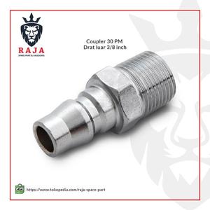 Jual Coupler 30 PM sambungan selang drat luar Kompresor angin - Kab ...