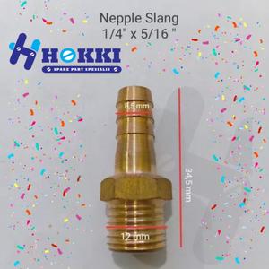 Jual Nepple Selang Angin atau Sambungan Selang Ukuran 1/4 X 5/16" - Kab ...