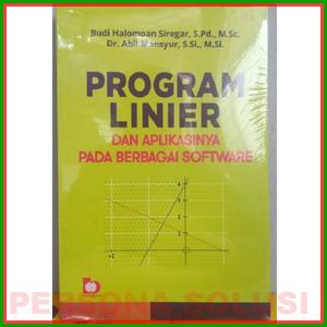 Jual Program Linear dan Aplikasinya pada berbagai Software - Kota ...