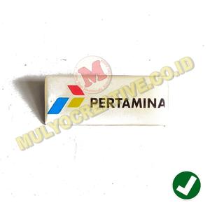 Jual Pin Pertamina Pin Bros Logo Pertamina Warna Putih Peniti - Kab ...