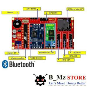 Jual PCB JWS Arduino P10 dan P4.75 DS3231 Bluetooth RT*1251 - Jakarta ...