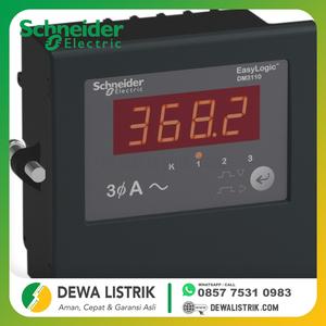 Jual [ METSEDM3110 ] Schneider - AMPERE METER DIGITAL 3 FASA DM3110 ...