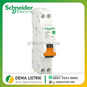 Jual [ DOMD01620 ] Schneider - Domae RCBO 1PN C 20A 30mA AC 6000A Slim - Jakarta Pusat - Dewa ...