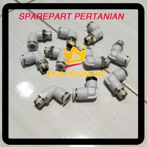 Jual FITTING NEPEL ANGIN ELBOW L SELANG 6MM DRAT 1/8 WARNA PUTIH - Kab. Sragen - Toko komplit ...