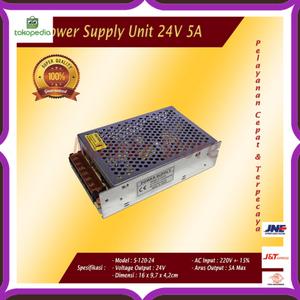 Jual Switching Power Supply PSU 24V 5A High Quality 24 Volt 5 Ampere ...