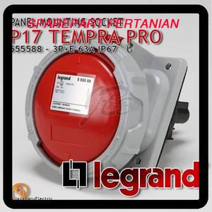 Jual Legrand Panel Mounting Socket 3P+E / 4 Pin 63A P17 Tempra Pro 555588 - Kab. Sragen - Toko ...