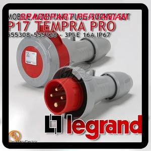 Jual Legrand Paket 1 Set Plug Mobile Mounting Socket 3P+E / 4 Pin 16A ...